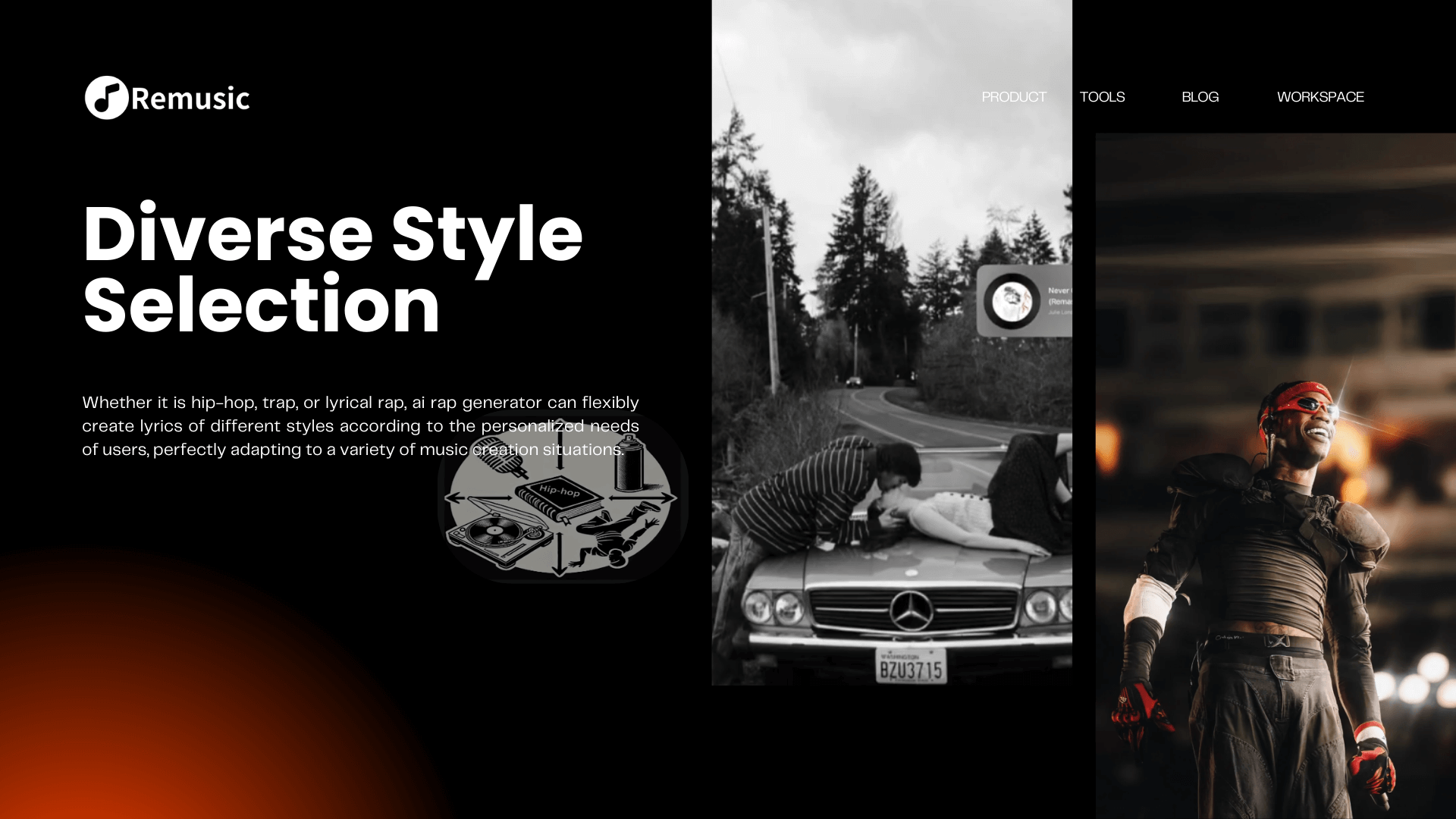 Free AI Rap Generator - Create Rap Lyrics, No Sign-up